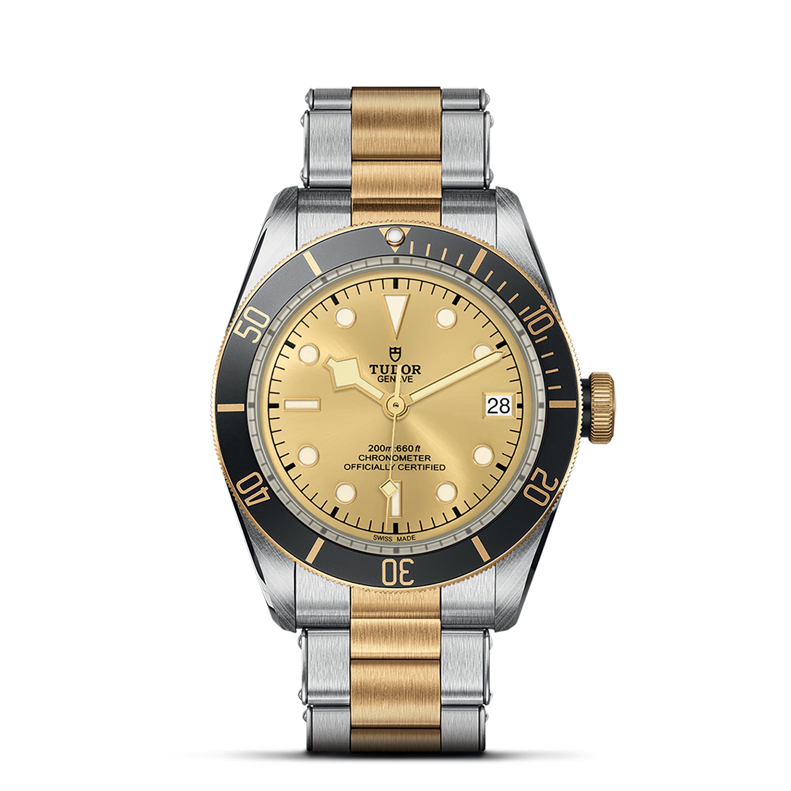 TUDOR BLACK BAY Steel & Gold, Champagne Dial Watch | 41MM | M79733N-00