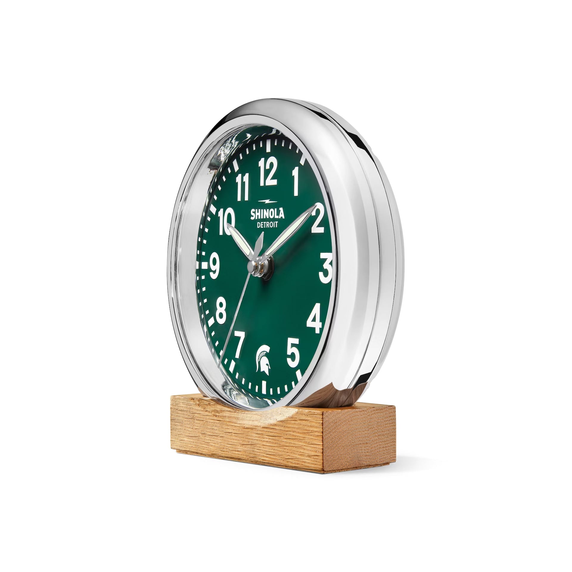 MSU Runwell 6" Desk Clock